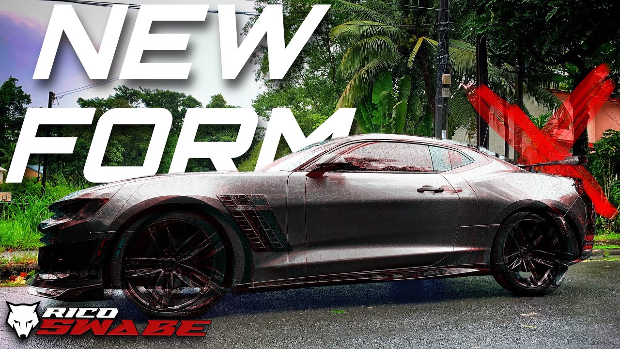 NEW FORM NEW LOOK of my CHEVY CAMARO!! | Version lV - YouTube