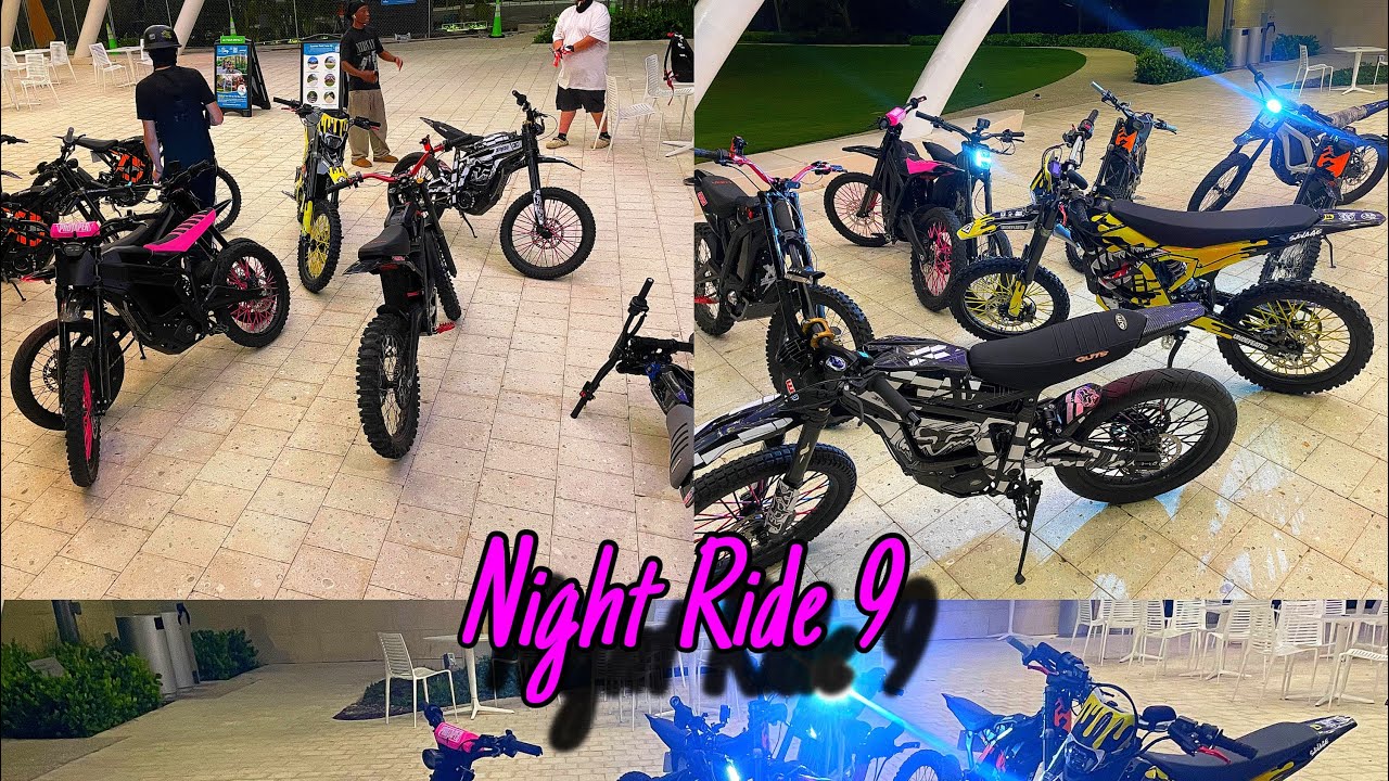 TALARIA & SURRON NIGHT RIDE 9! - YouTube