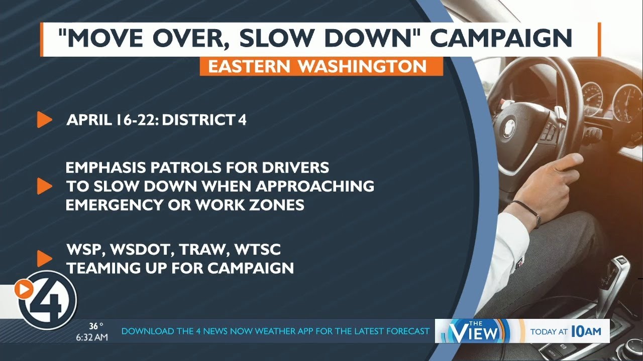 "Move Over, Slow Down" campaign coming to Eastern Washington this week ...