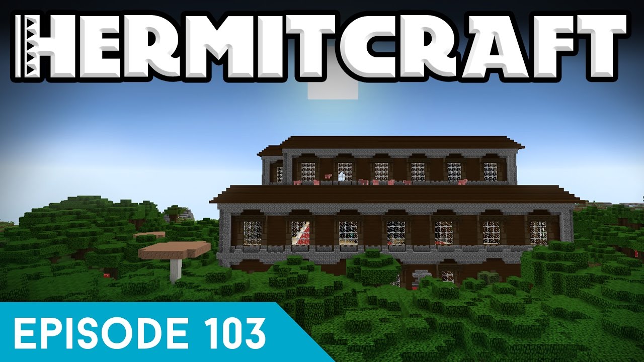 Hermitcraft IV 103 | WOODLAND MANSION TAKEOVER | A Minecraft Let's Play ...