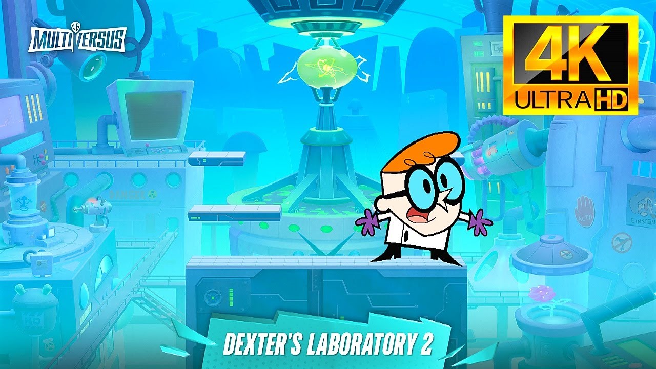 MultiVersus Dublado: O Laboratório de Dexter 2 em 4K 60fps ...