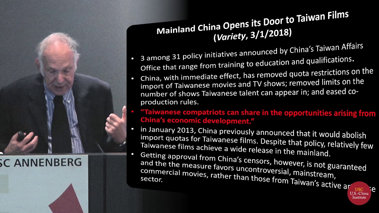 Stan Rosen Analyzes “China’s Soft Power Efforts Toward Taiwan” - YouTube