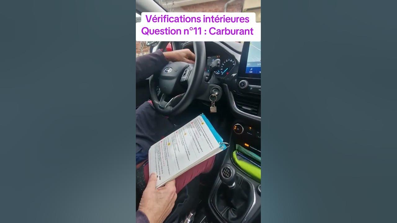 Questions au permis / Vérifications intérieures #conseils #permis #verification - YouTube