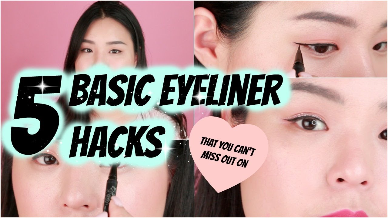 5 Basic Eyeliner Hacks You Can't Miss Out On! | + HUGE INSTAGRAM REVEAL ...