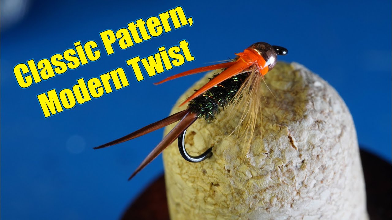 Orange Horn Prince Nymph | Fly Tying Tutorial - YouTube