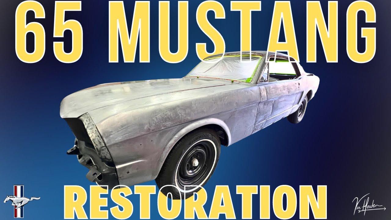 1965 Ford Mustang | Body Work & Prepping For Paint | Part 17 - YouTube