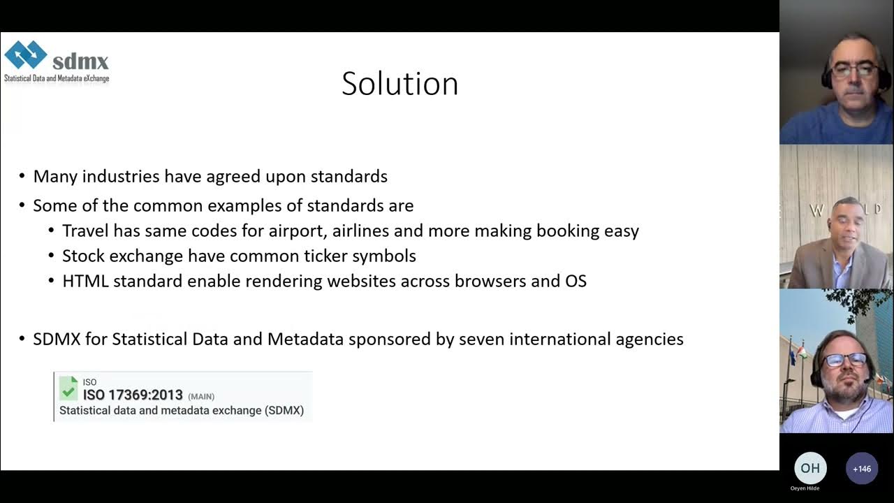 Global Network Webinar Sdmx User Forum And Sdmx Capacity Development Initiatives Youtube