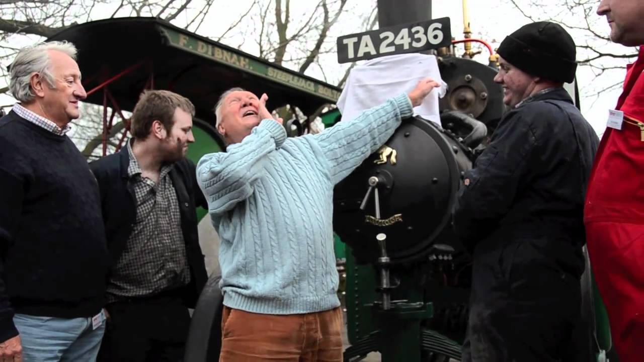 Fred Dibnah Former Engine is Named in His Honour (Take 1!) - YouTube