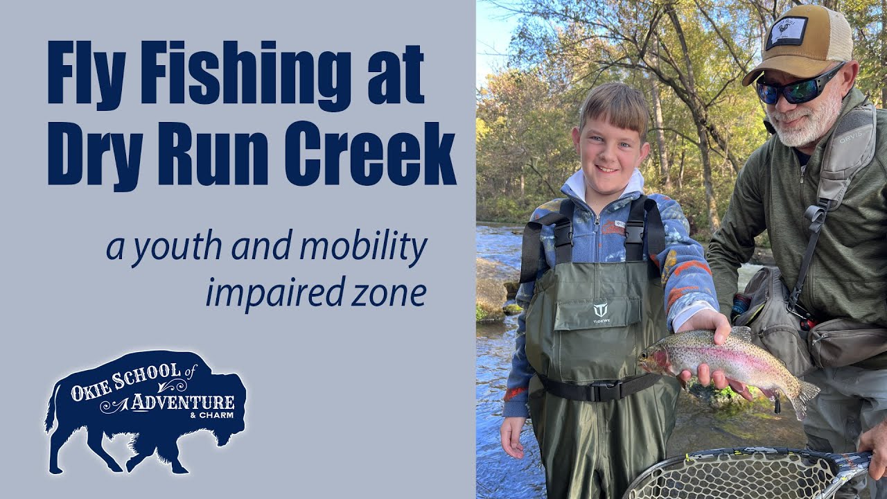 Fly Fishing at Dry Creek Run - World Class Trout Fishing - YouTube