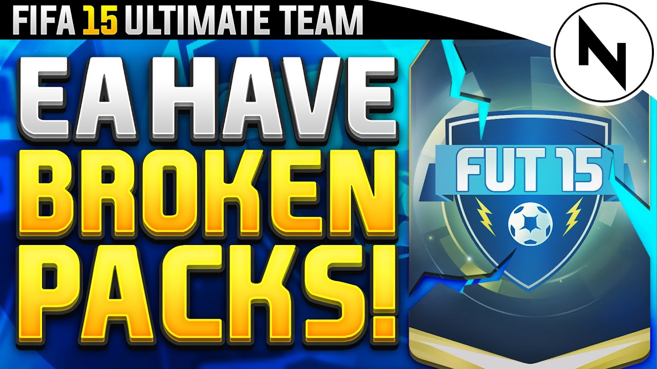 EA HAVE BROKEN PACKS! - FIFA 15 Ultimate Team - YouTube