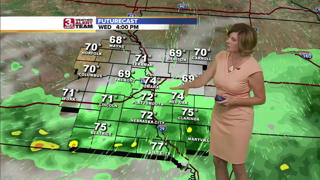 Jennifer's Wednesday Forecast - YouTube