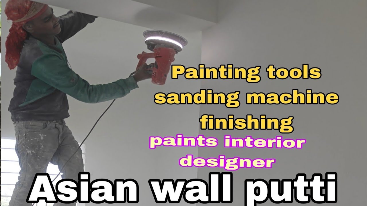 Asian wall putti finishing (colour design - YouTube
