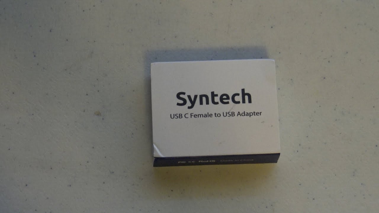 Unboxing the Syntech USB-C Female to USB Adapter - YouTube