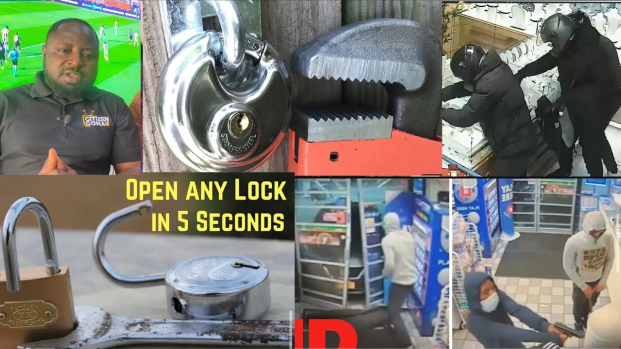 Robbers Exposed! Secret Behind Breaking Into Shops & Houses😳😱😱 - YouTube