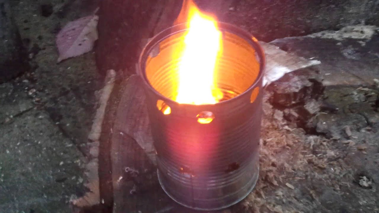 Simple Home made Camping stove for free! - YouTube