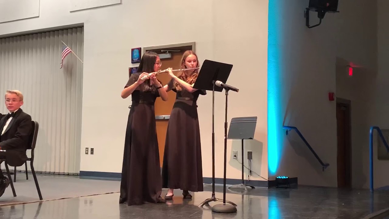 Amanda Flute Duet 2019-11 - YouTube