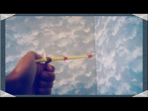 Kağıttan basit lastik atan silah yapımı !