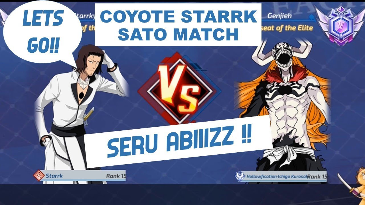 TERNYATA ENAK!! PERTAMA KALI SATO PAKE STARRK!! | BLEACH MOBILE 3D ...