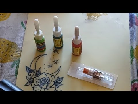 Tattoo Ink practice Channel is live! let's do some coloring today.. !!!! - YouTube