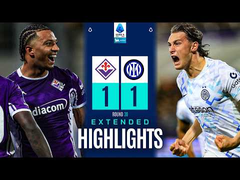 FIORENTINA-INTER 1-1 | EXTENDED HIGHLIGHTS | SERIE A 2025/26