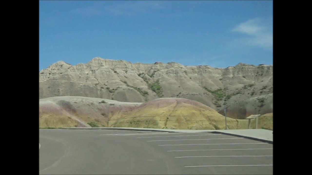 Badlands National Park Drive-Through - South Dakota - YouTube