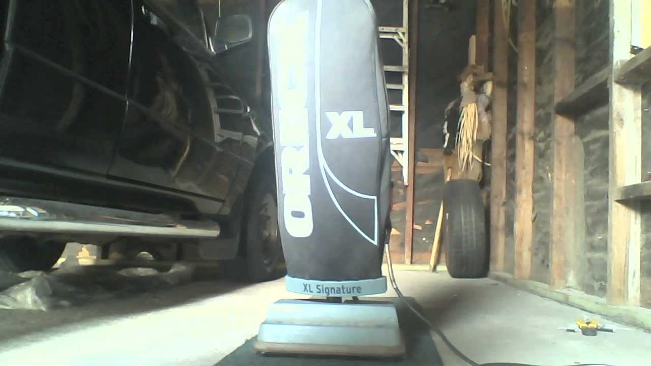 New Vacuum: Oreck XL Signature - YouTube