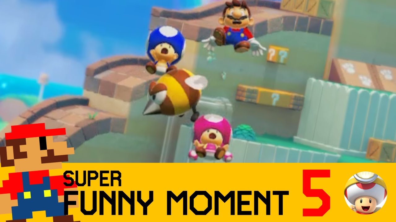 Super mario maker 2 Funny moment 5 - YouTube