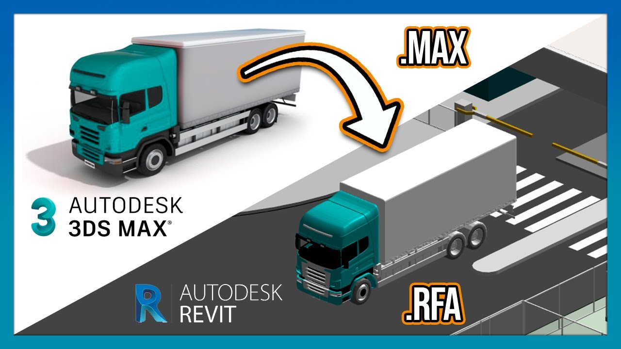 Exportação modelo do 3Ds Studio Max (.max) para Revit (.rfa) - YouTube