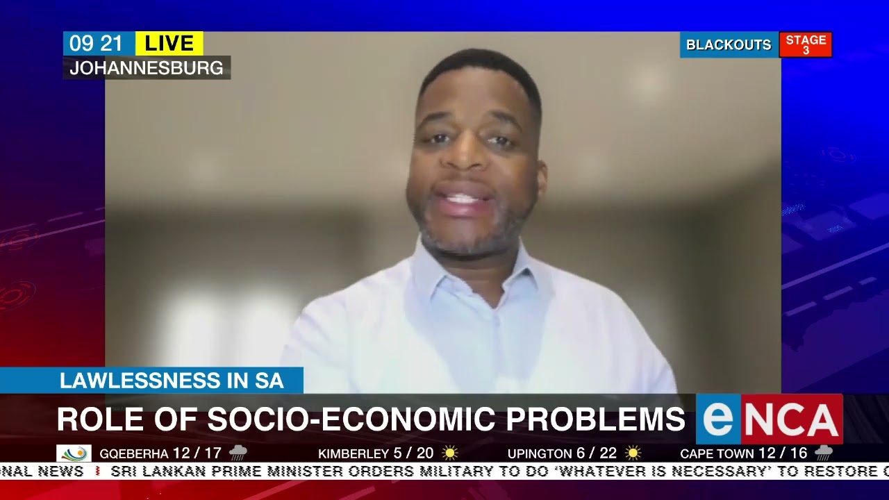 Lawlessness in SA | Role of socio economic problems - YouTube