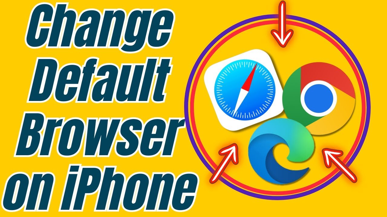 How to Change Default Browser on any iPhone 16 (iOS 18 ) - YouTube
