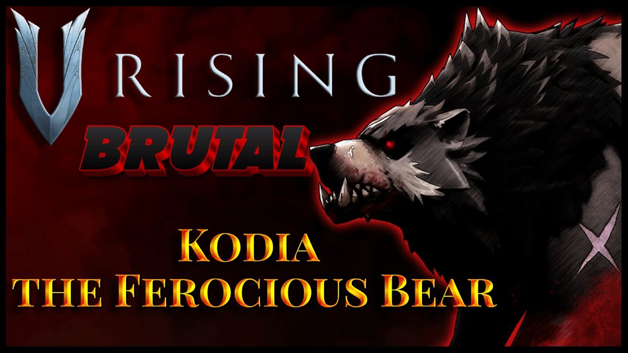☠️V Rising☠️ - Kodia the Ferocious Bear BRUTAL Kill - YouTube