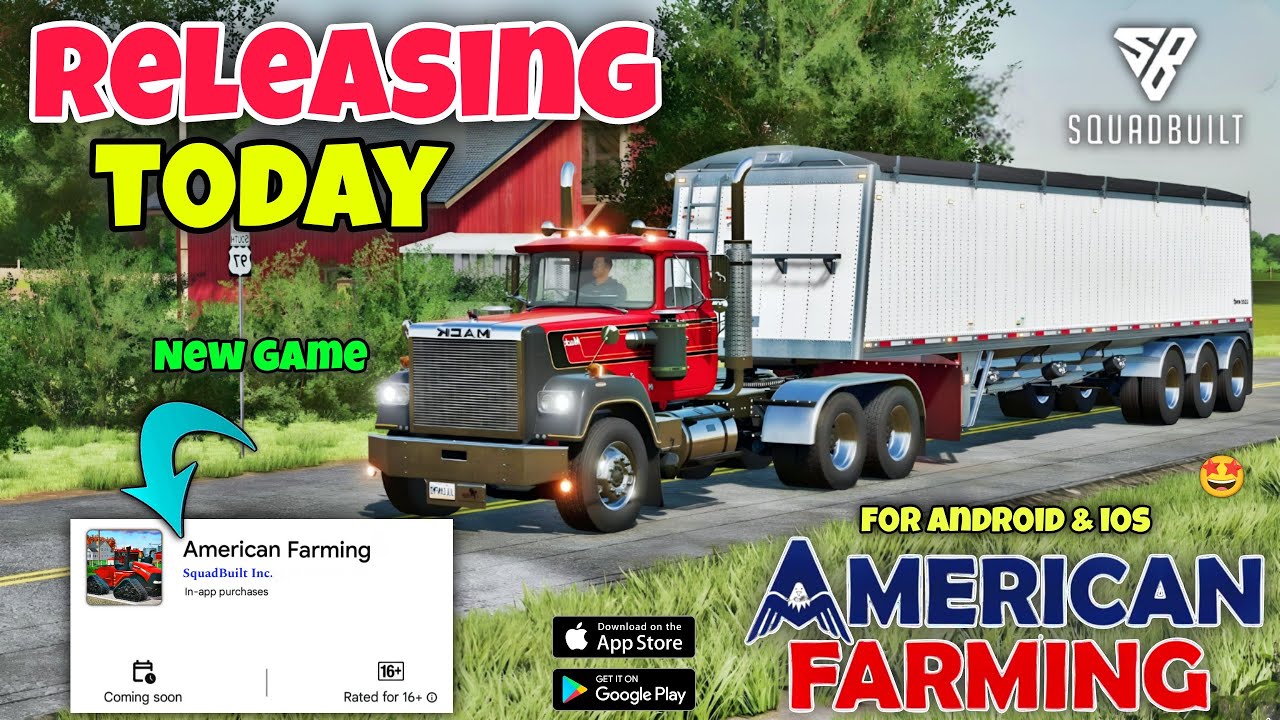 American Farming Simulator Mobile | Upcoming Game For Android & ios ...