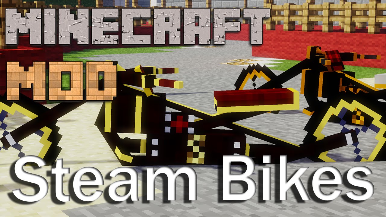 Minecraft Mods : Steam Bikes Mod - 1.7.10 ITA - YouTube