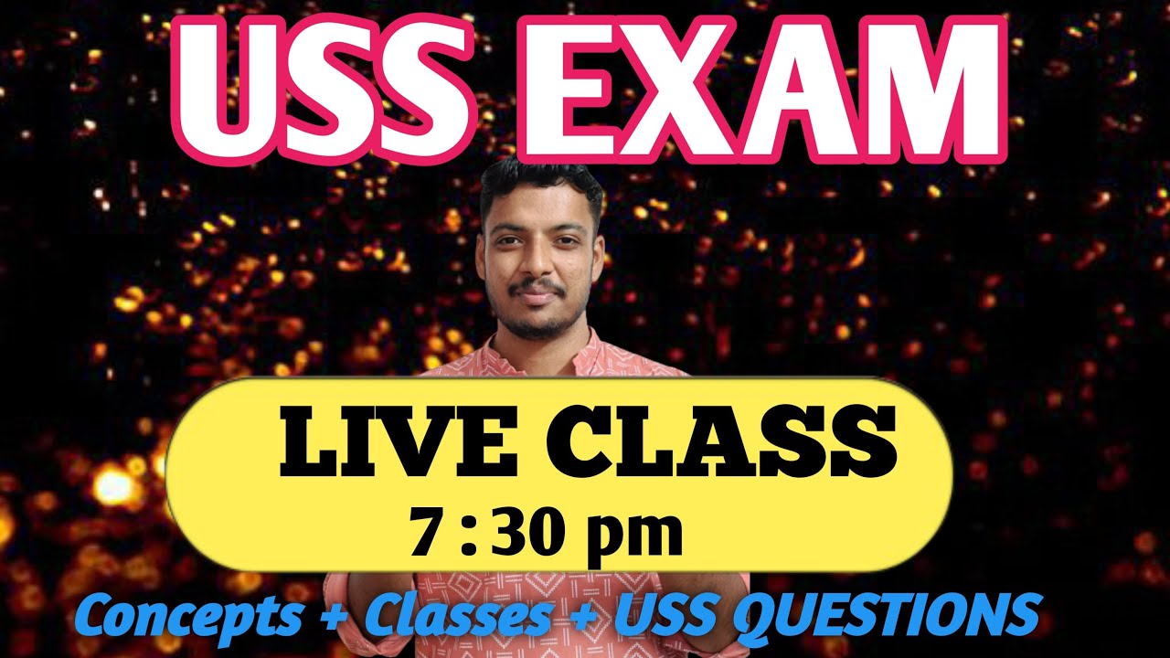 USS EXAM FULL CONCEPTS AND QUESTIONS DAY 10 / USS MATHS - YouTube