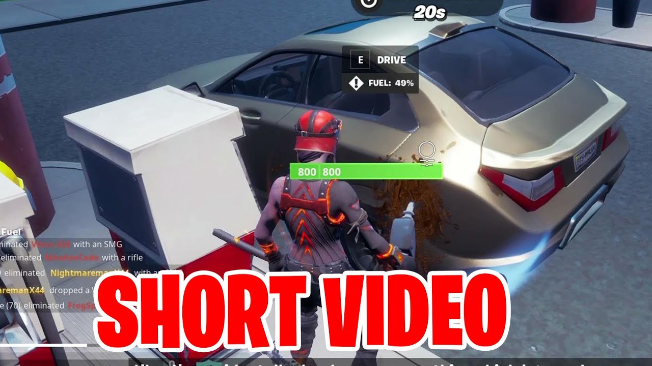 Fortnite Establish Device uplink near the central gas station & Refuel ...