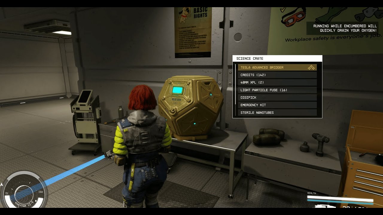 Starfield Gameplay, Abandoned Bionics Lab. Got Legendary Tesla Advanced ...