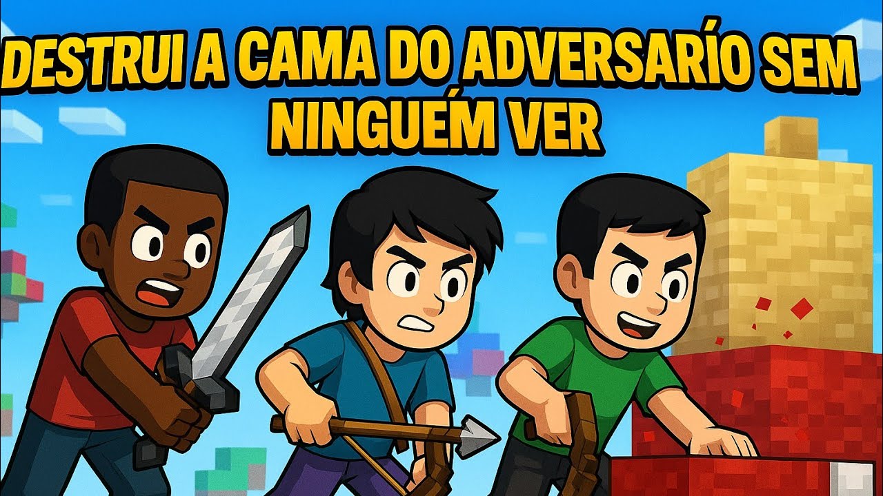 Jogando Bedwars - YouTube