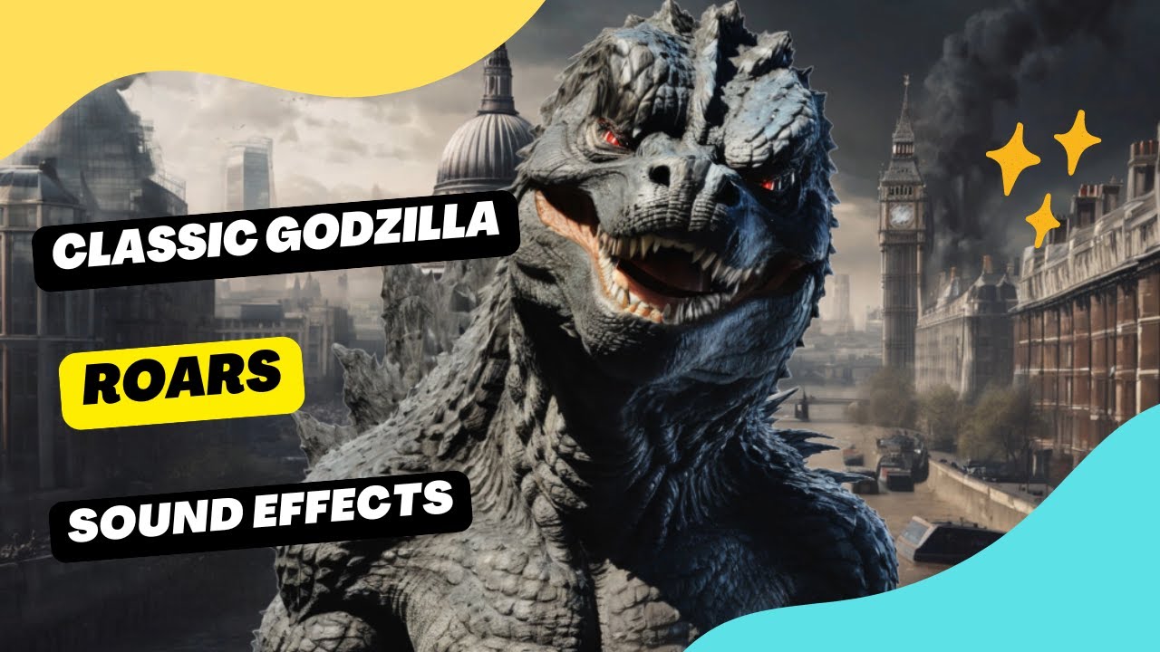 Classic Godzilla Roars - most classic godzilla roar - YouTube
