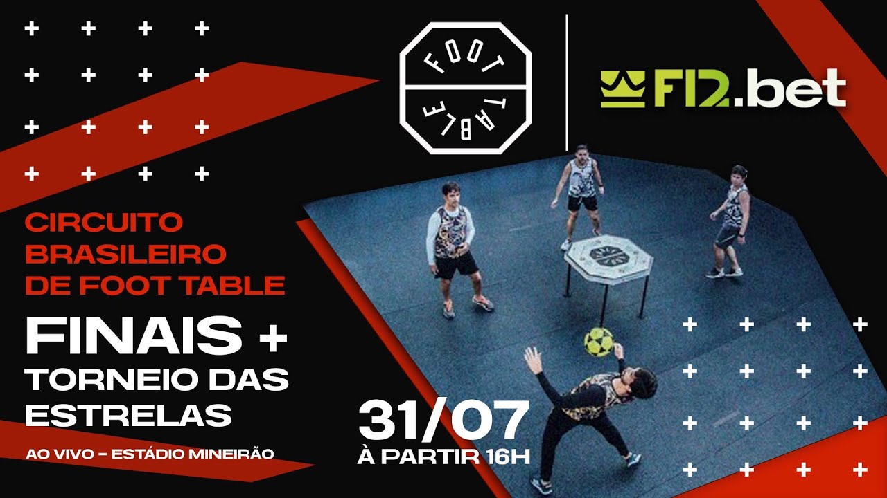 FINAIS do Circuito Brasileiro de Foot Table F12.bet - YouTube