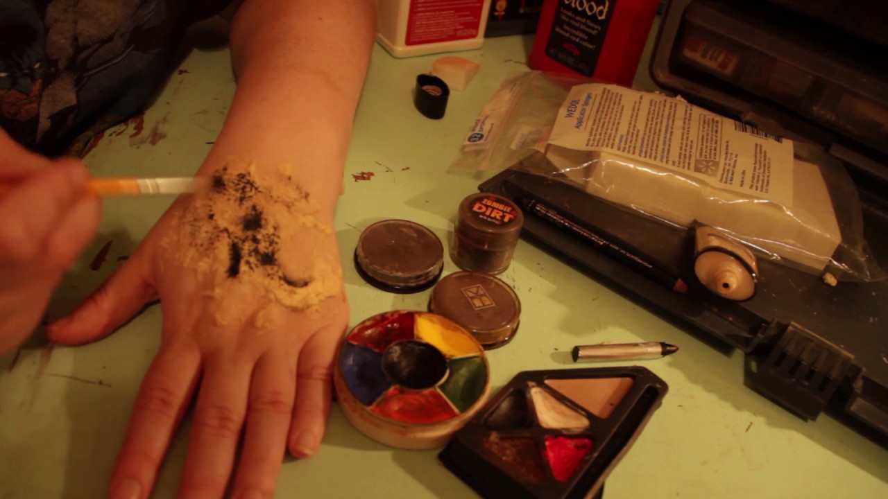 Zombie Special Effects Tutorial - YouTube