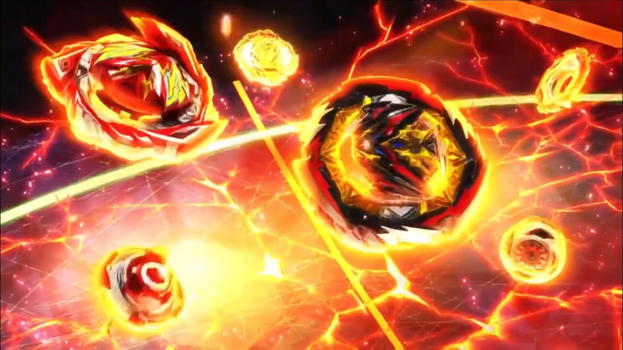 Magma Ifrit! || Battle Royale || Beyblade Burst DB episode 22 || - YouTube