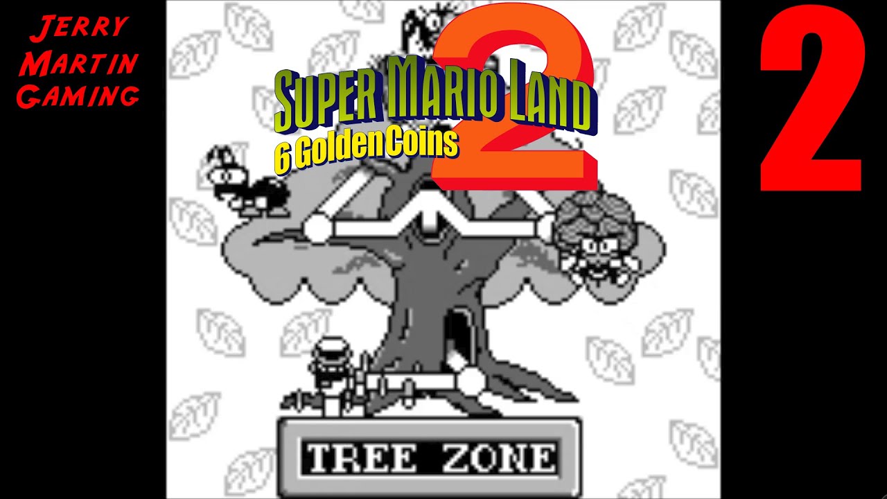 Super Mario Land 2 100% Walkthrough Part 2: Tree Zone - YouTube