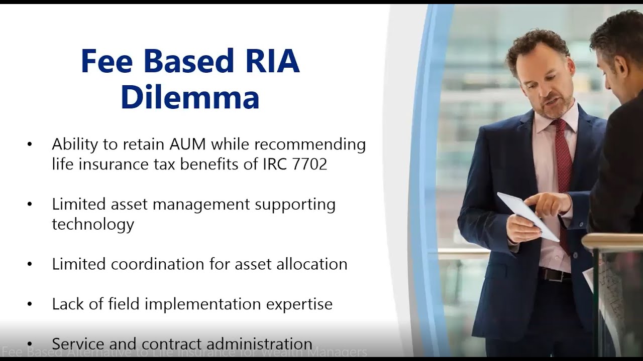 A Fee Based Alternative to Life Insurance for Wealth Managers - YouTube