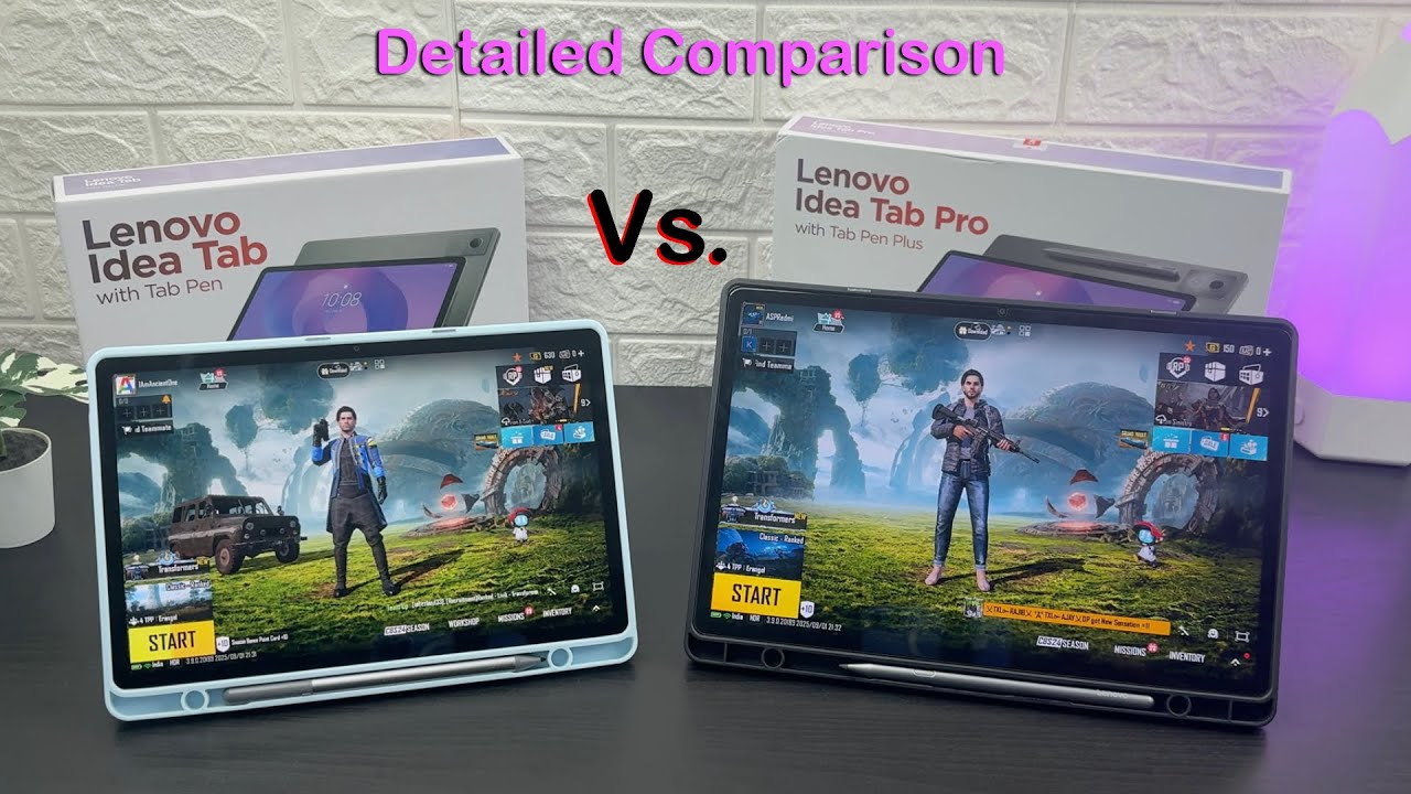 Lenovo Idea Tab Vs. Tab Pro | Detailed Comparison | Mushkil Faisla ...