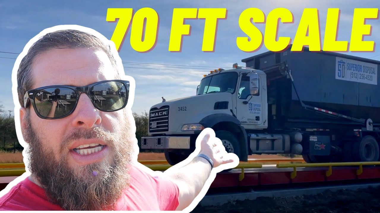I bought a 70 foot truck scale - YouTube