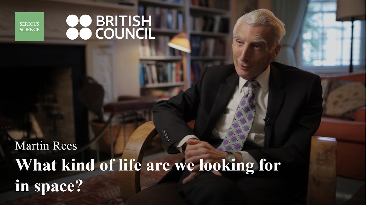 Life in Space — Martin Rees / Serious Science - YouTube