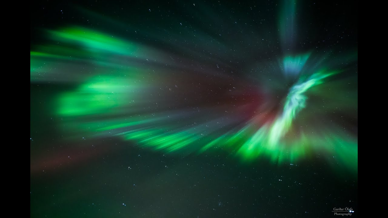 Real Time Video of Aurora Borealis 27.08.2015 - YouTube