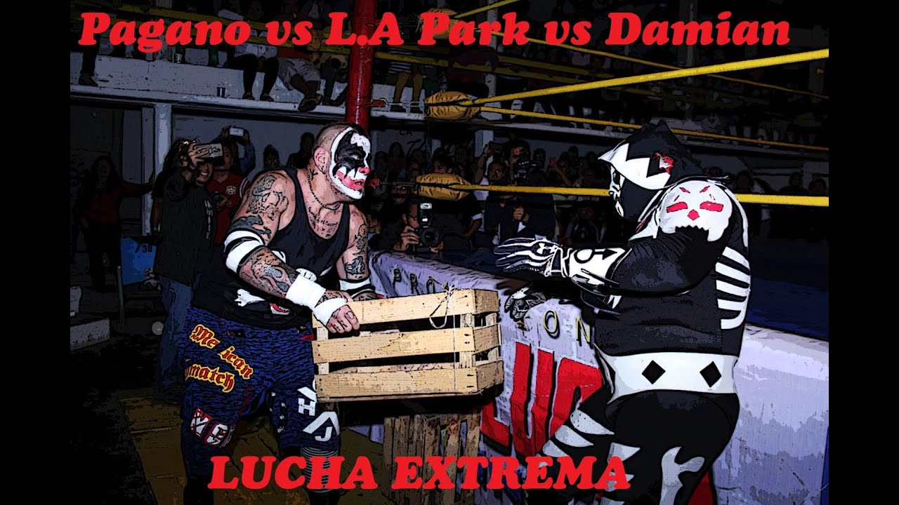 L.A PARK vs PAGANO vs DAMIAN 666 ¡¡¡ EN LUCHA EXTREMA !!! - YouTube