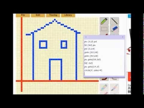 TCH036 Computer Science Assignment 2C -- Making a simple drawing in ...