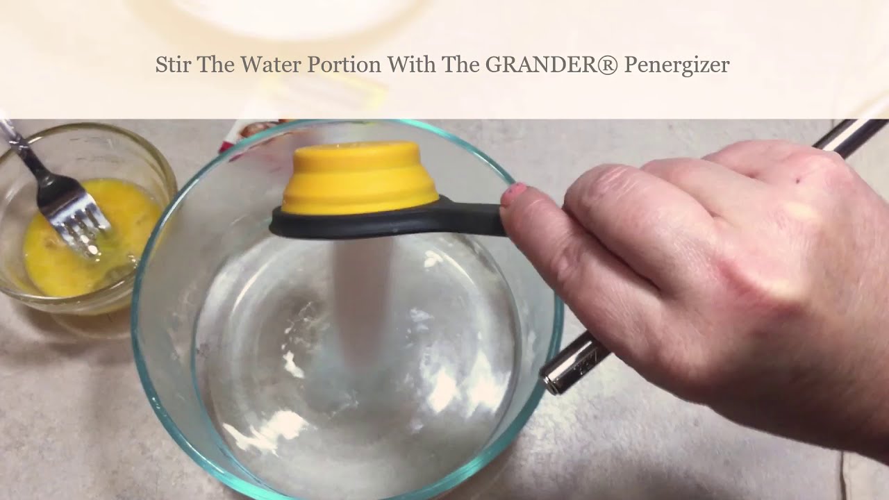 Enhanced Baking with a GRANDER® Penergizer - YouTube